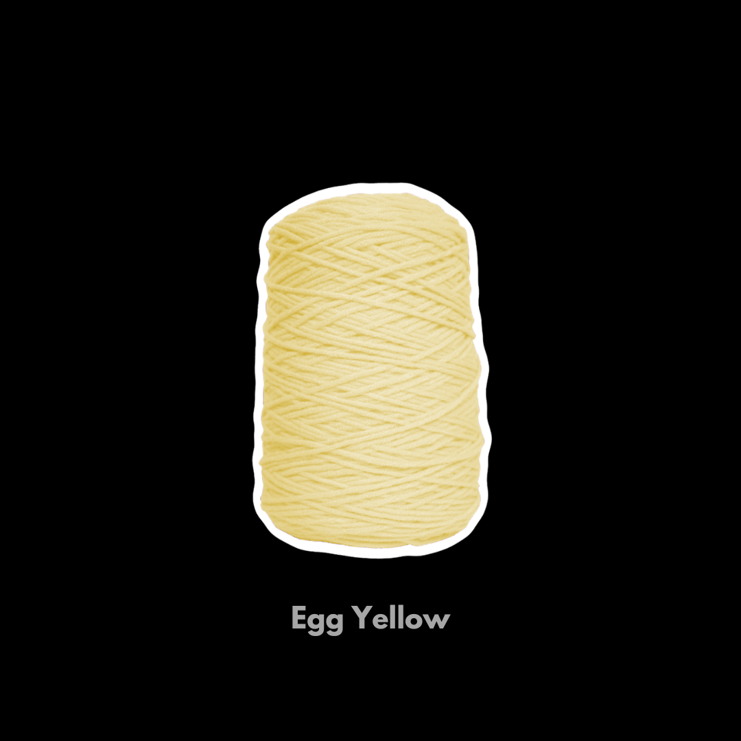 Acrylic Yarn 8 Ply- Yellow Colours | Tufttea Studio
